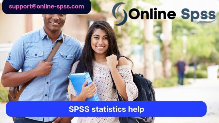 SPSS Statistics Help For Students | Professional SPSS help
